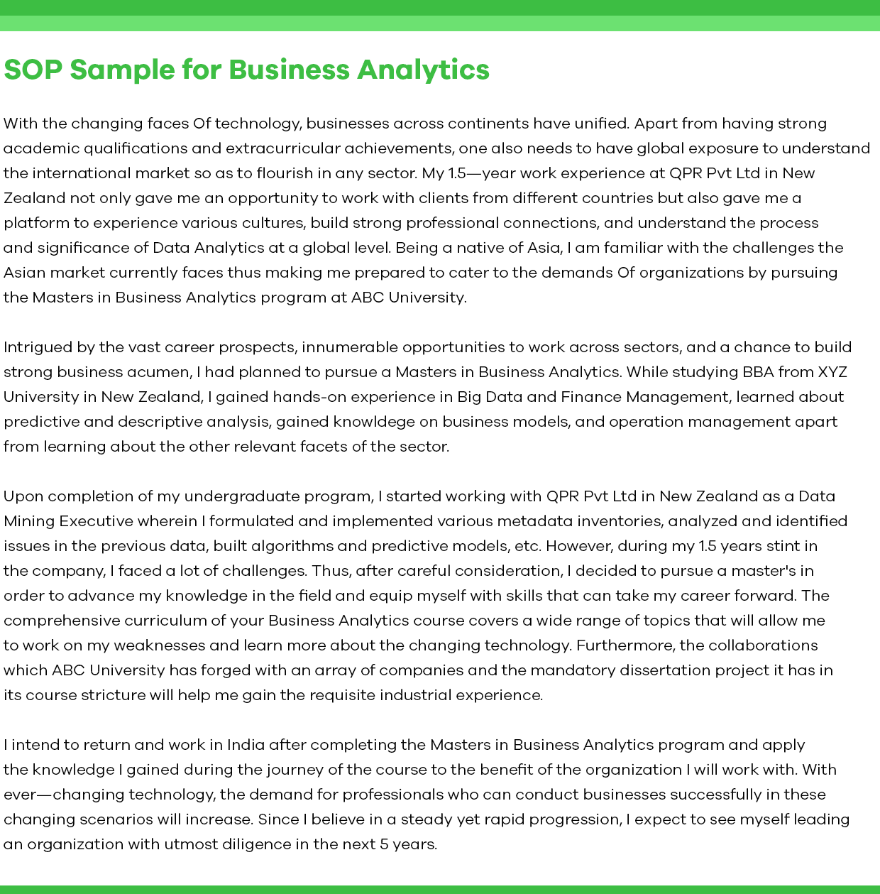 Sample Sop For Ms In Business Analytics - vrogue.co Sample Sop For Ms In Business Analytics - vrogue.co